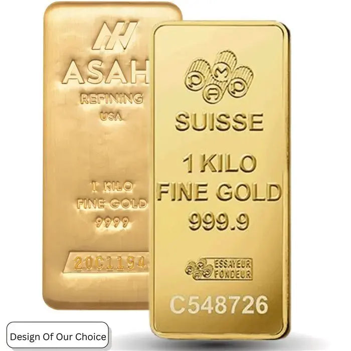 1 Kilogram Gold Bar – .9999 Fine Gold Design of Our Choice - Anchor ...
